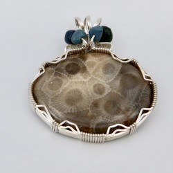 Handcrafted Polished Petoskey Stone Jewelry, Michigan state stone ...
